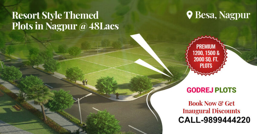Godrej Orchard Estate Besa Nagpur is a 58-acre theme base plot township ...